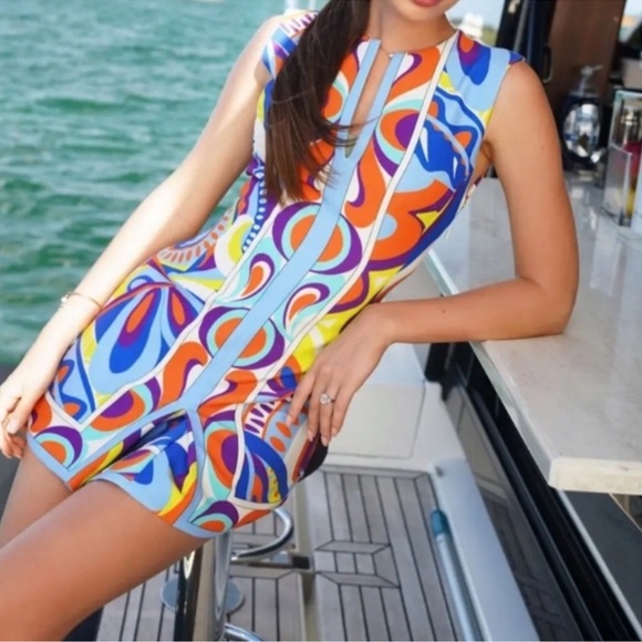 Zara | Dresses | Zara Limited Edition Favorite Pucci Mod Print Retro 6s ...